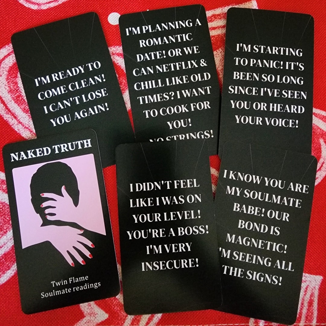 The Naked Truth!!! Messages From Your Ex/soulmate/twinflame - Etsy