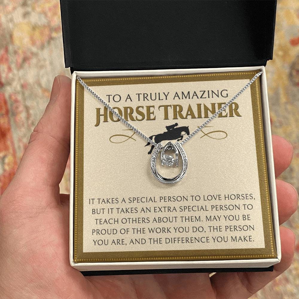 Horse Trainer Appreciation Gift, for Horse Lover Trainer Jockey ...
