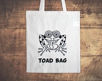 Toad Eco Tote Bag - Etsy