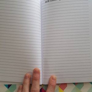 CREEPY NOTEBOOK With 150 Lined Pages and Horror Movie Quotes, Gifts for ...