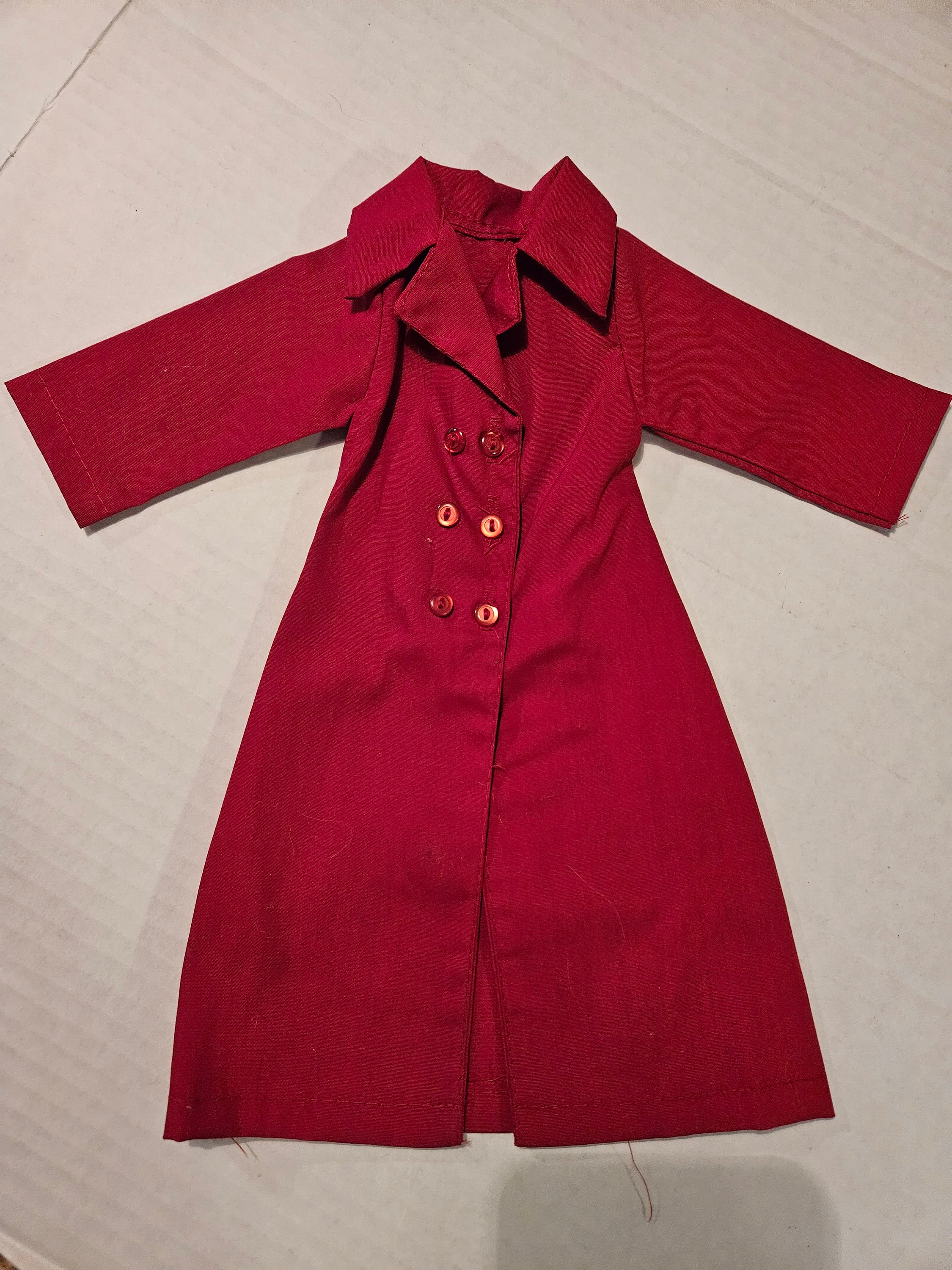 Vintage 1970 Ideal Crissy Doll Rare Sears Catalog Red Maxi Coat - Etsy