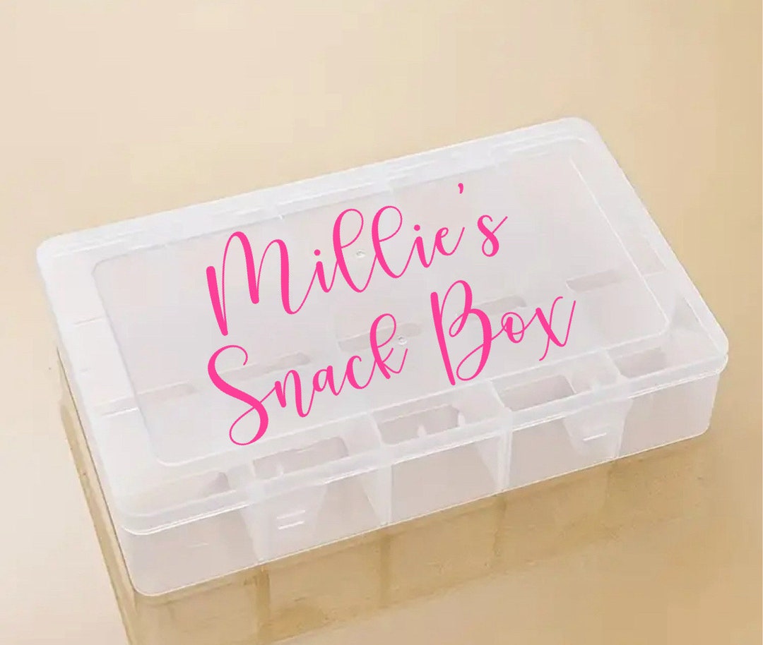 Personalised Snack Box - Etsy