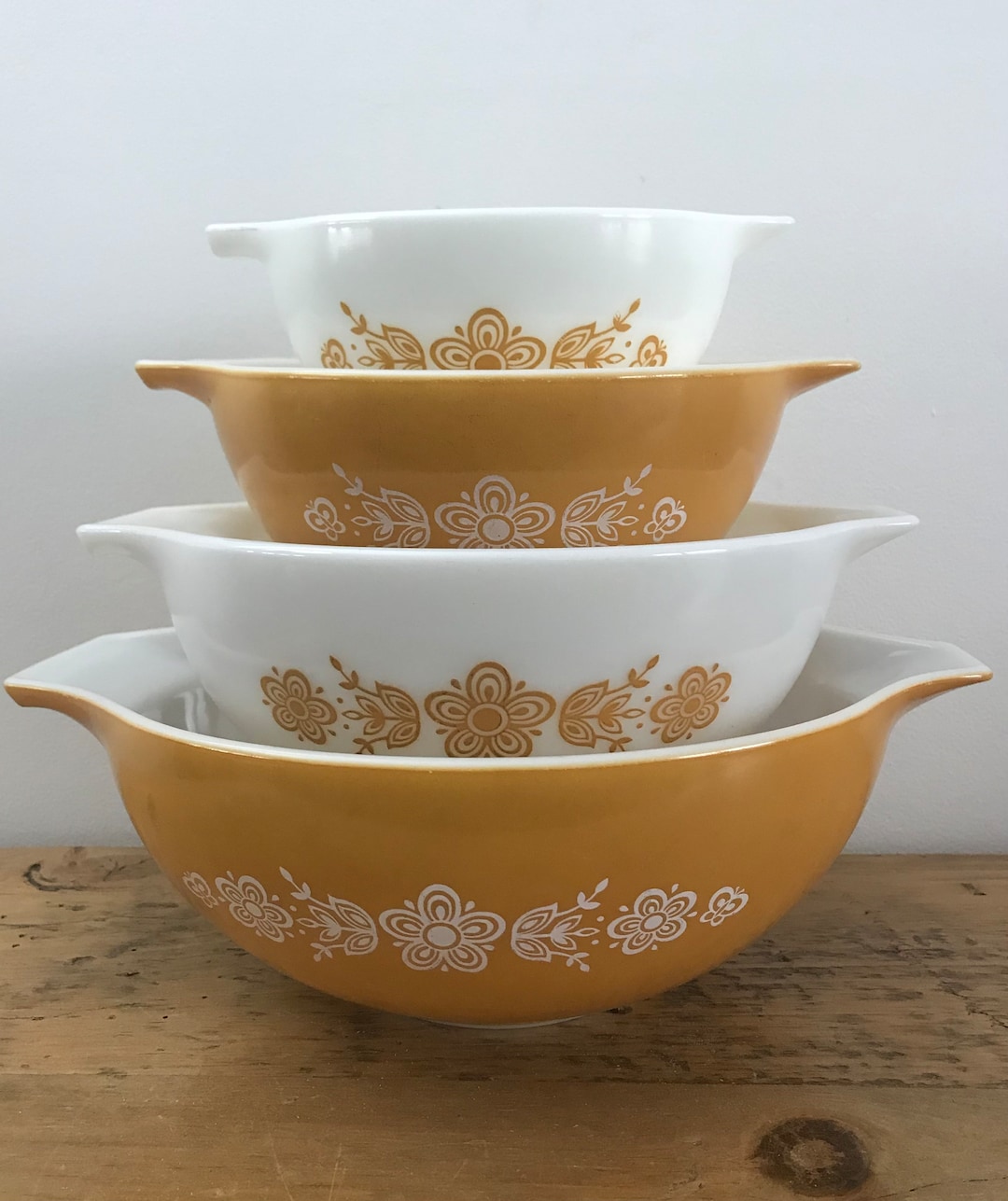 Pyrex Butterfly Gold Cinderella Set - Etsy