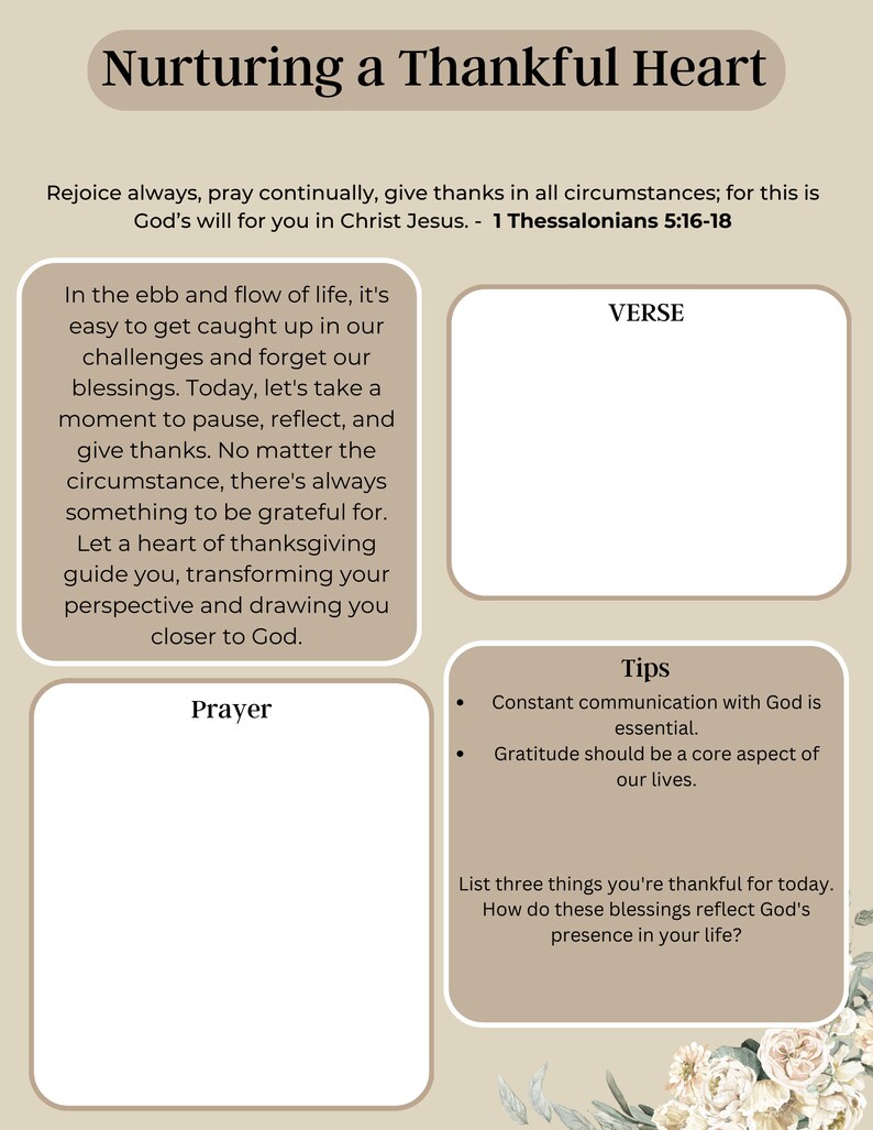 Fillable and Digital Bible Study Journal - Etsy