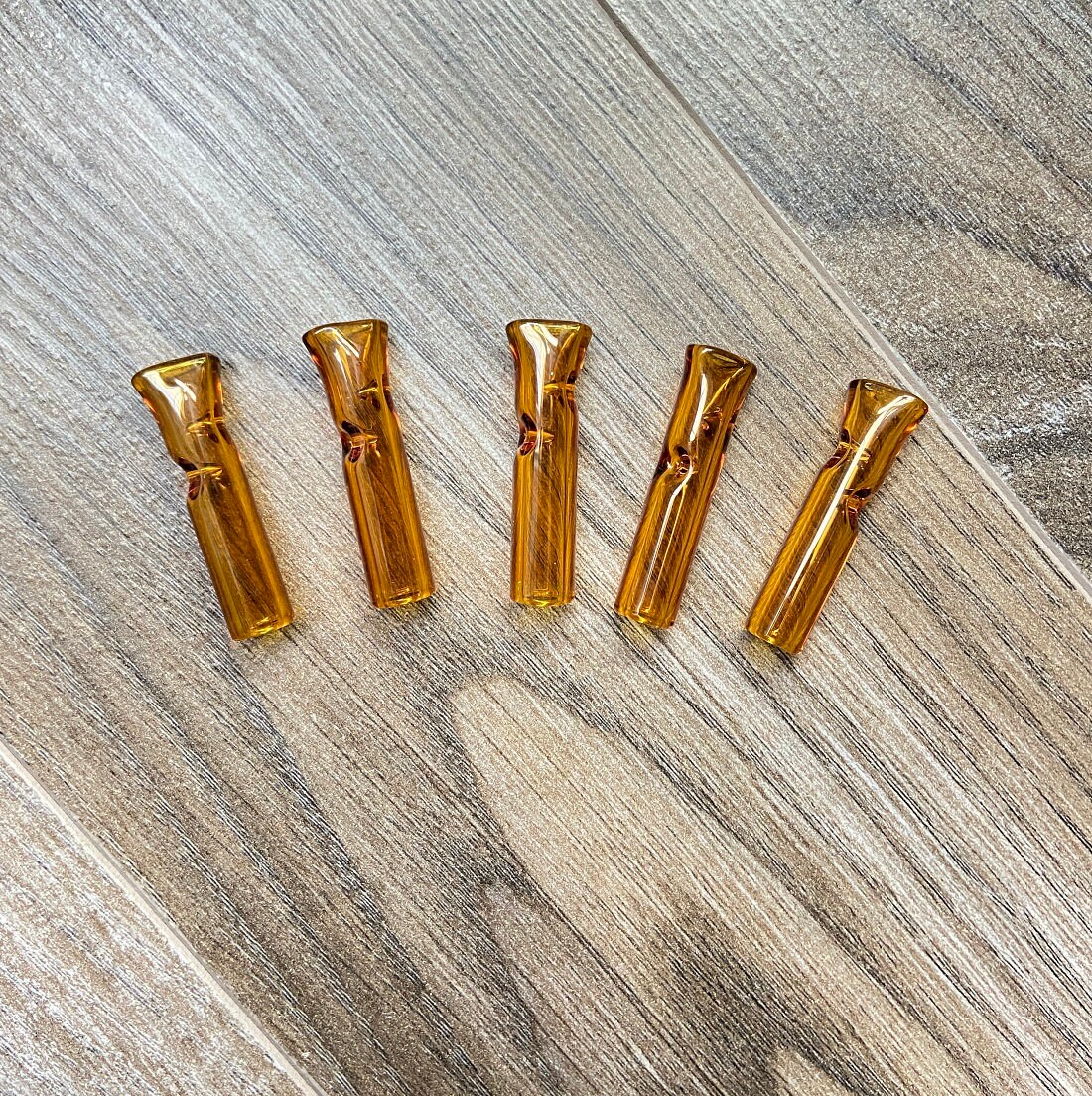 5 PACK Rolling Filter, Reusable Smoking Tips Pack, Glass Tips Filters ...