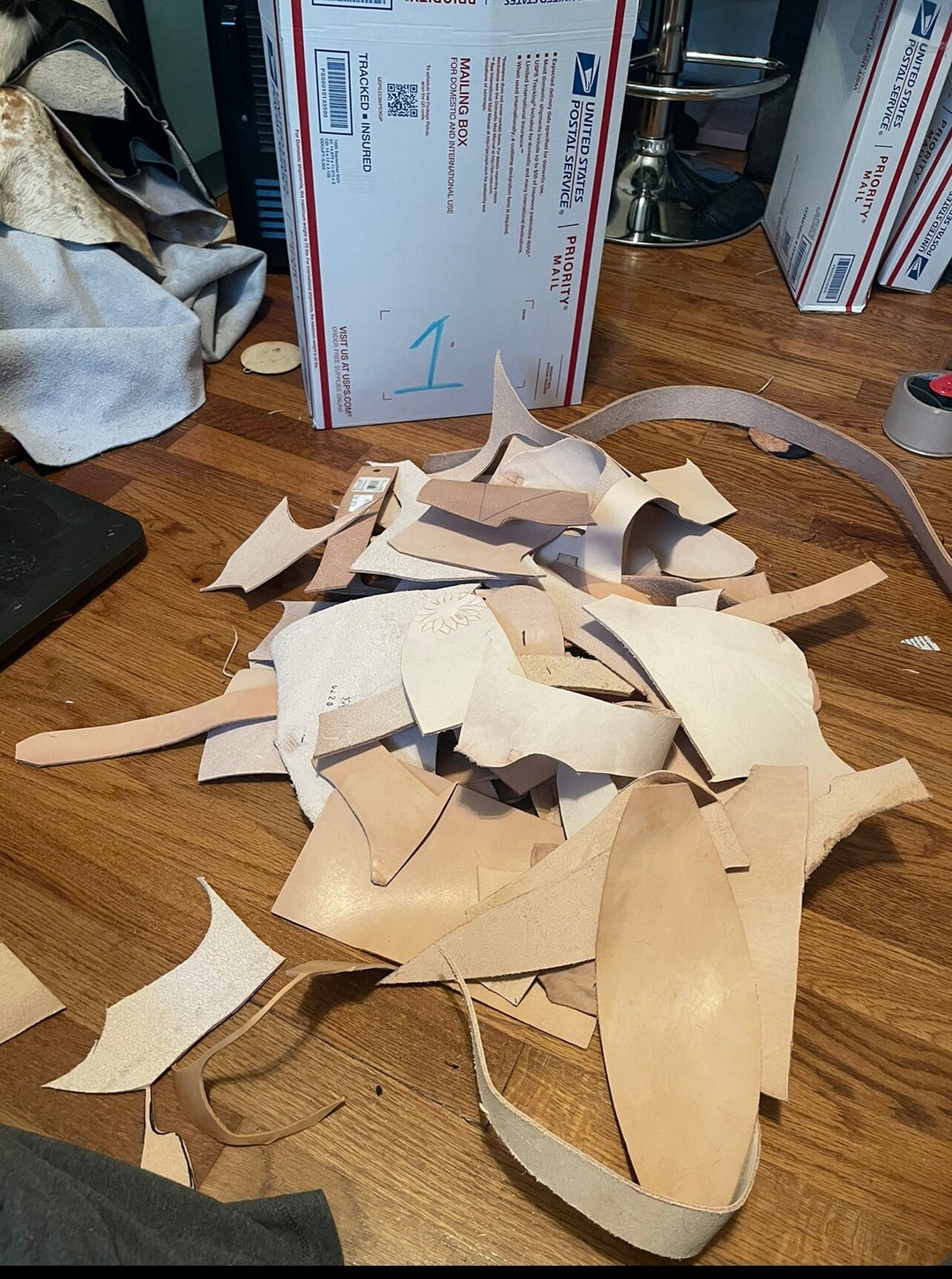 Veg Tan Tooling Leather Scrap - Etsy