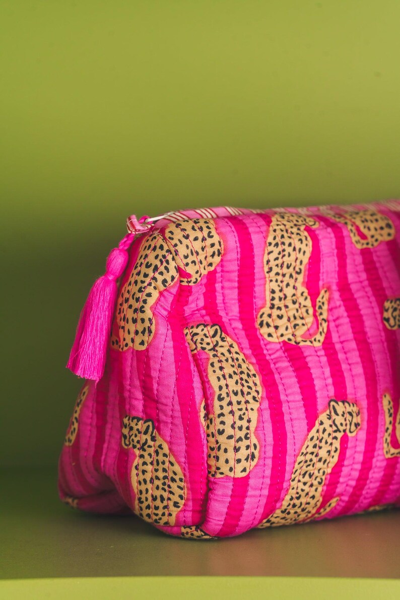 Hand Block Printed Wash Bags - Etsy