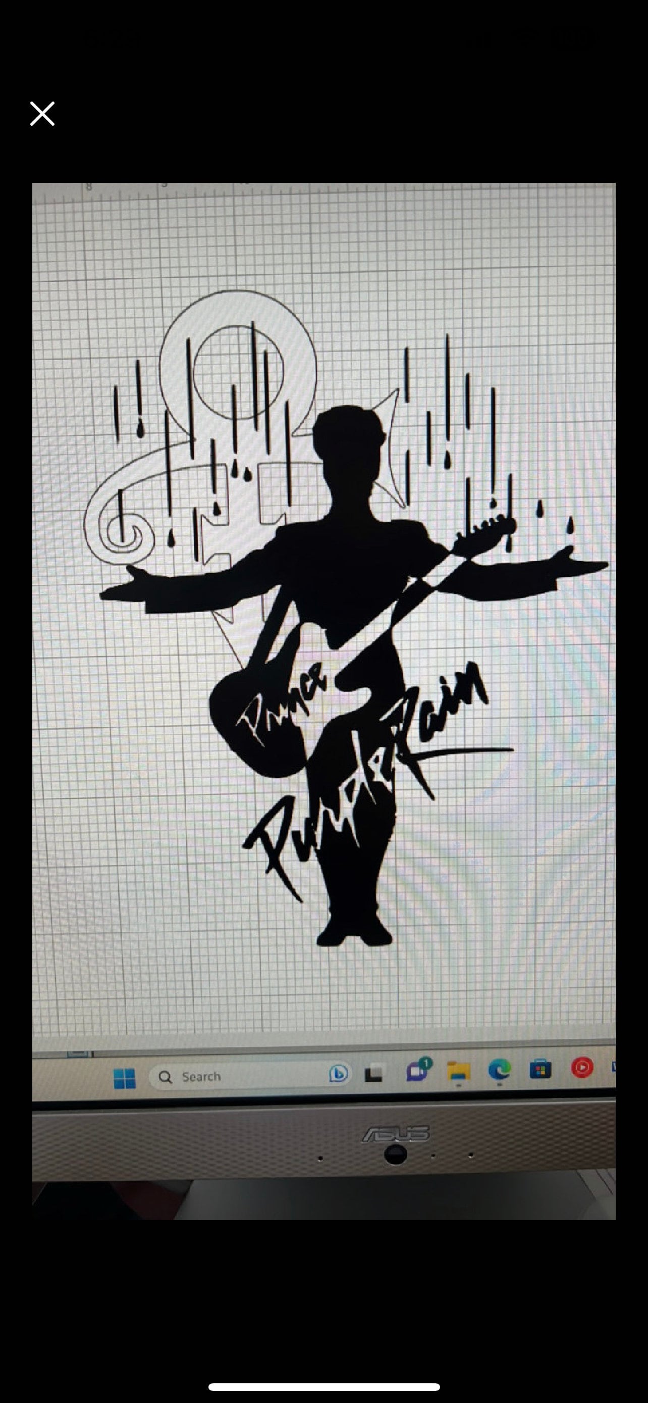 Prince Purple Rain Decal - Etsy