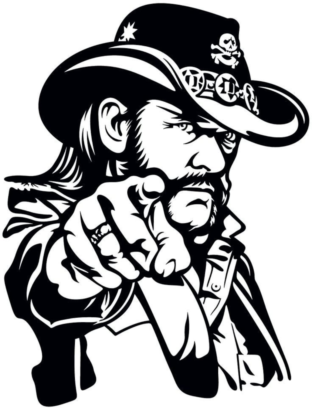 Lemmy motorhead Vinyl Decal - Etsy Canada