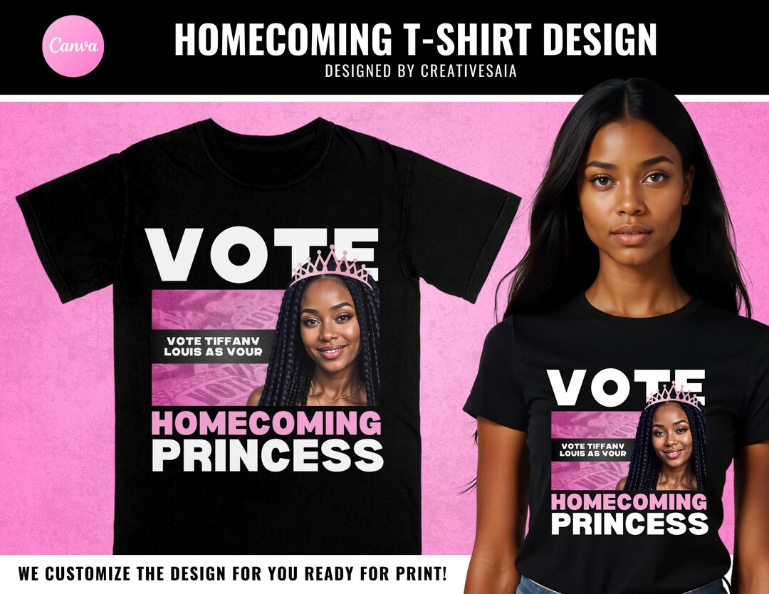 Homecoming T-shirt Design We Customize for You Homecoming Campaign ...