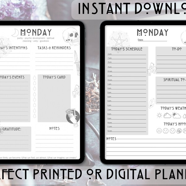 Witch Planner - Etsy