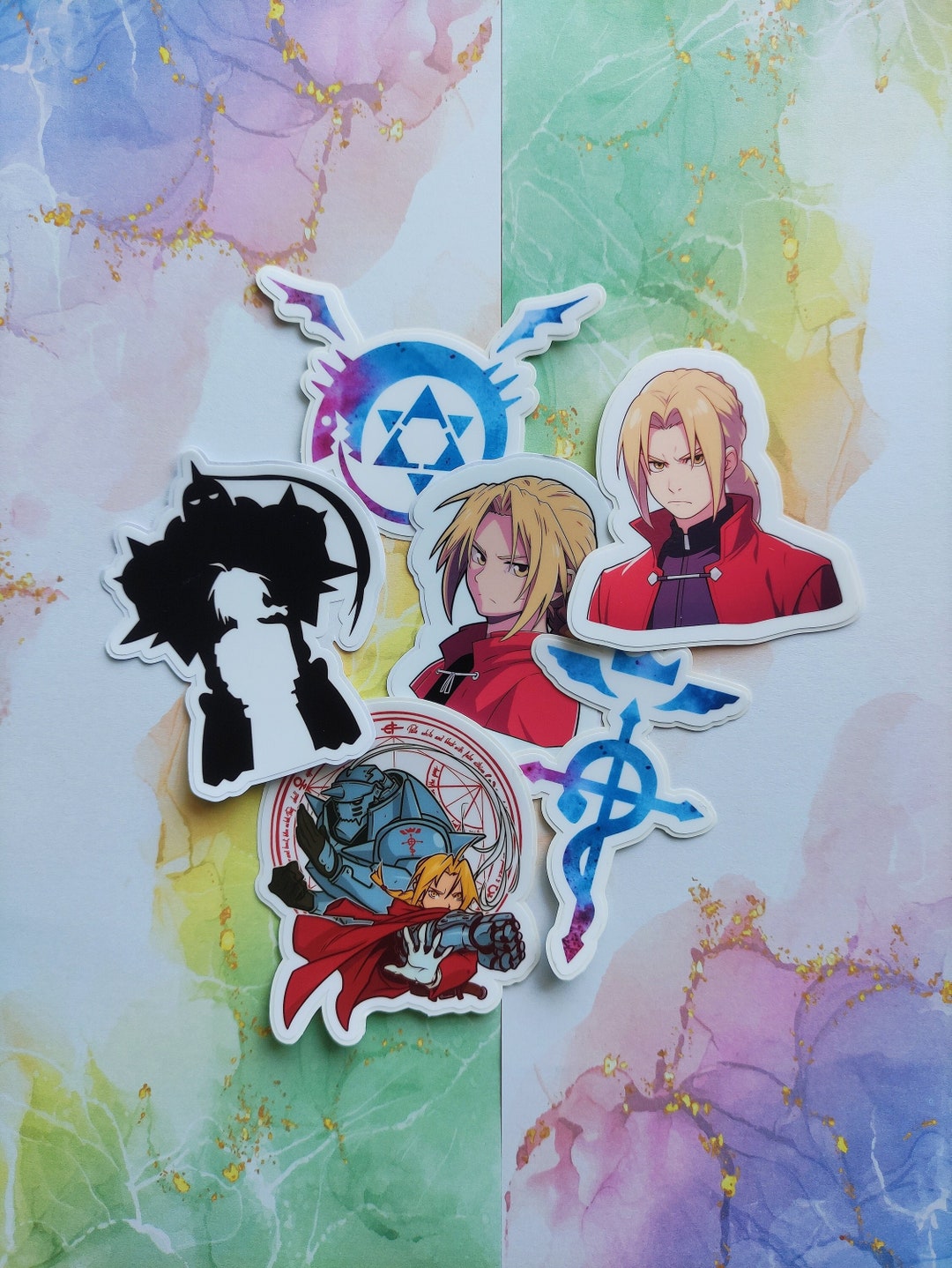 Alchemy Anime Themed Vinyl Stickers Sticky Society Stationery - Etsy