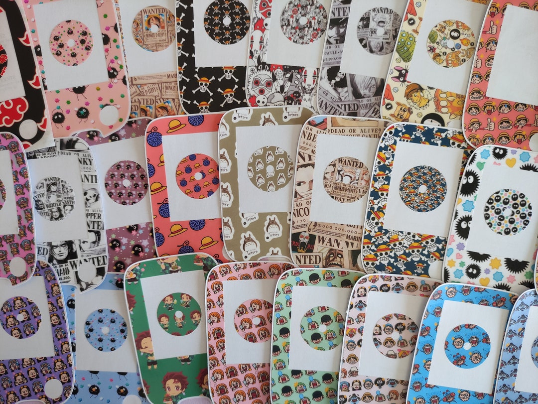 Anime Manga Freestyle Libre 1 & 2 Scanner Sensor Sticker Adhesive ...