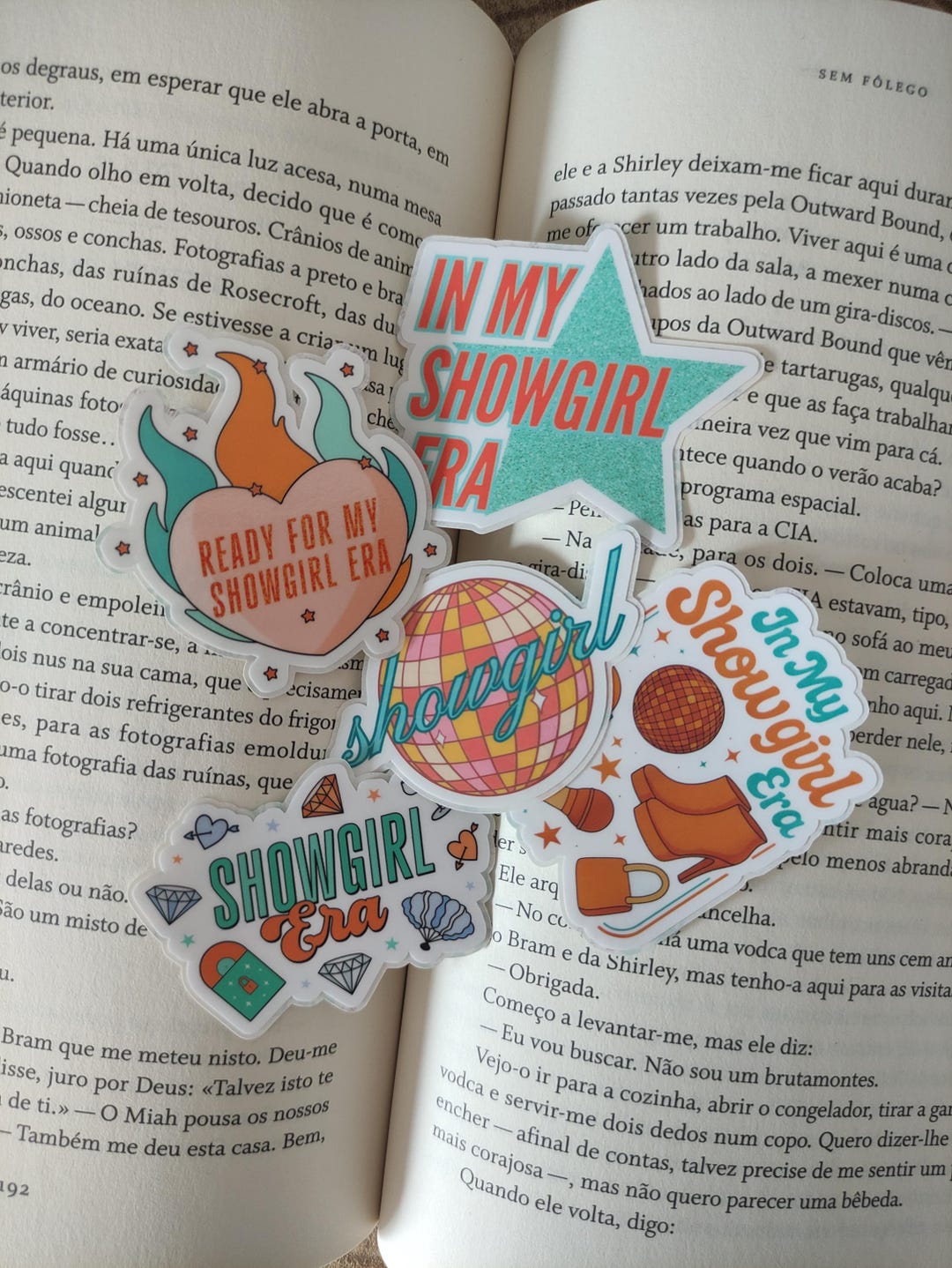 Vinyl Stickers | Showgirl Era Inspired | Pop Star Aesthetic Fan ...