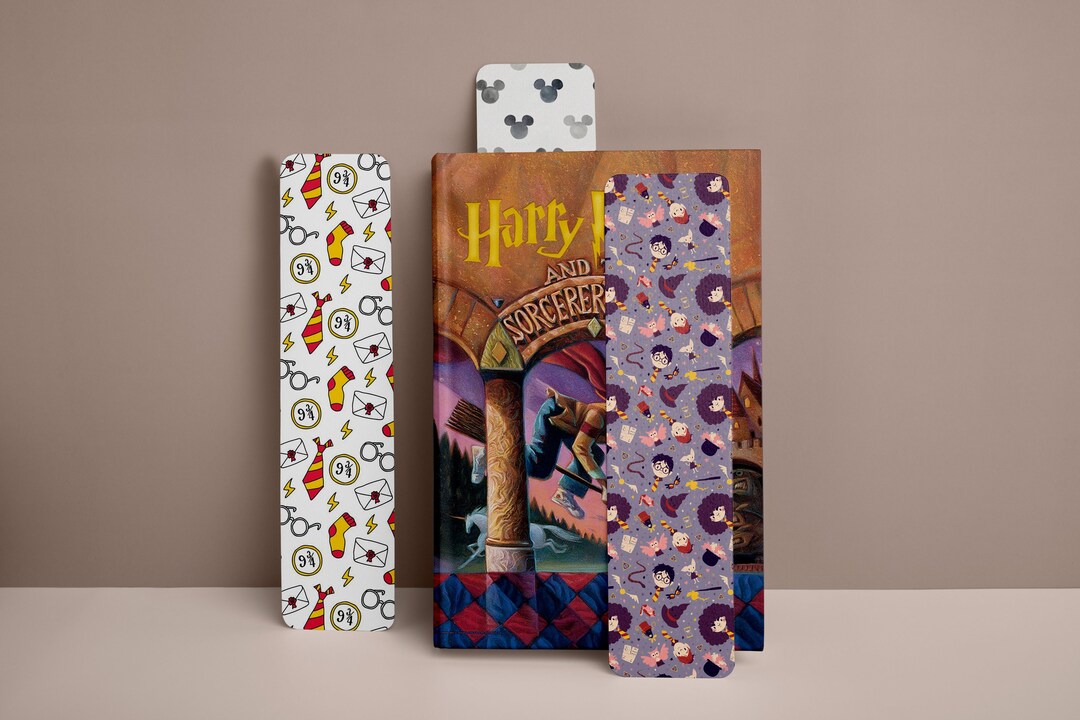 Wizard Fantasy Sorcerer and Animation Bookmarks Sticky Society - Etsy