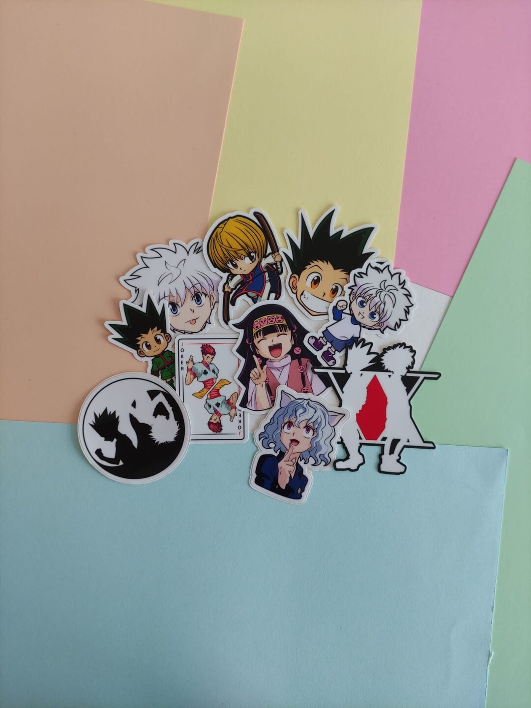 Hunter Anime Themed Vinyl Stickers Sticky Society Vinyl Sticker - Etsy