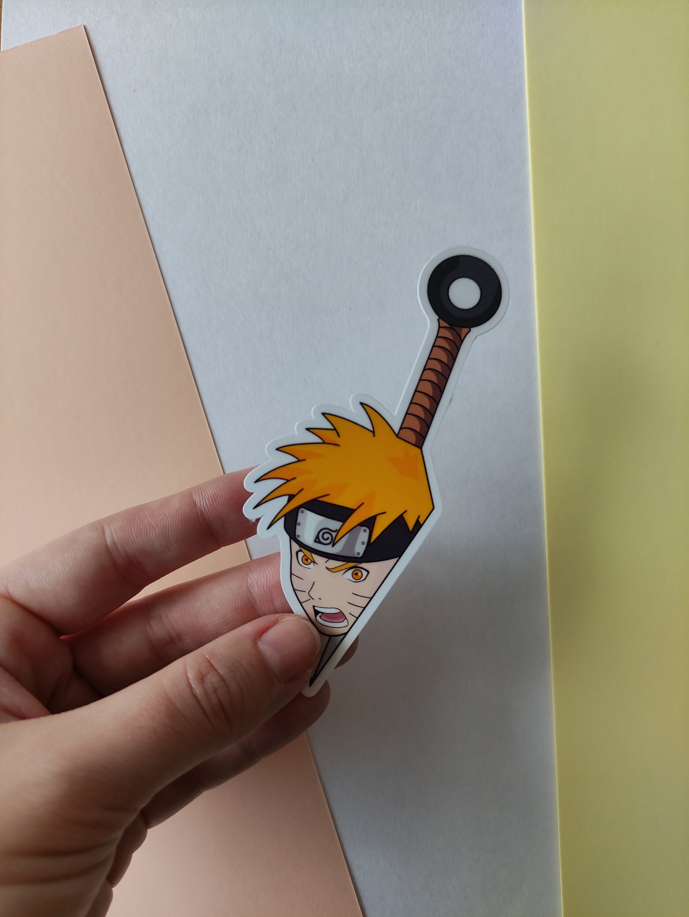 Naruto eating Ramen Kurama Vinyl Sticker Autocolante Dragon - Etsy España