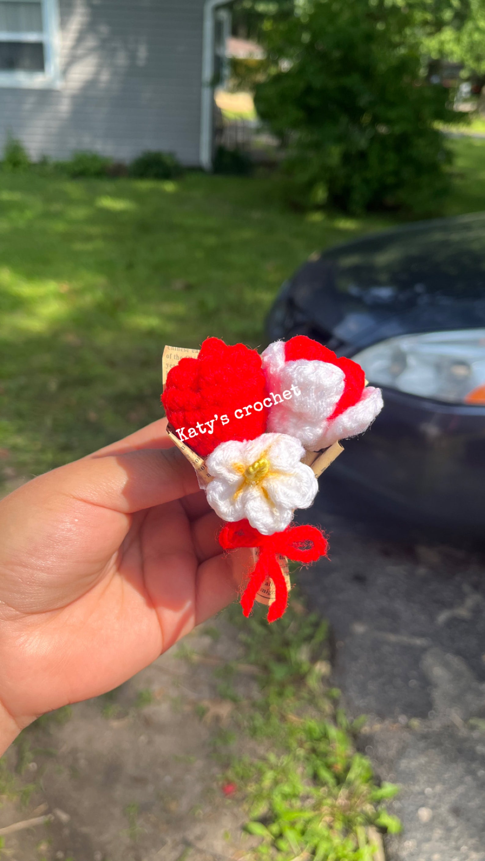 Crochet Air Vent Clip - Etsy