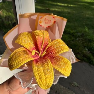Tangled Inspired Crochet Flower Bouquet With Pascal - Etsy