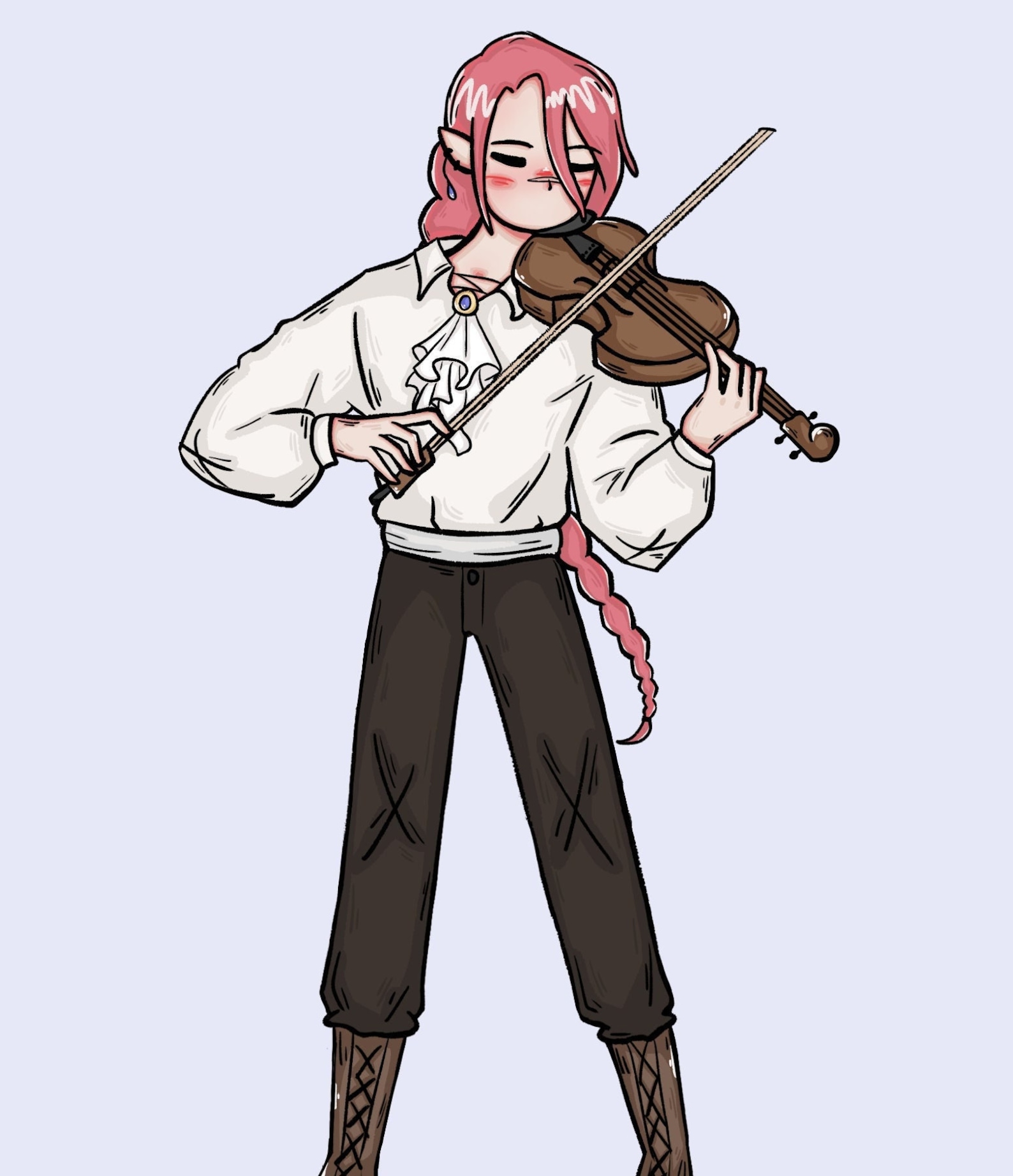 Technoblade, Art, Drawing, Print, Fanart - Etsy