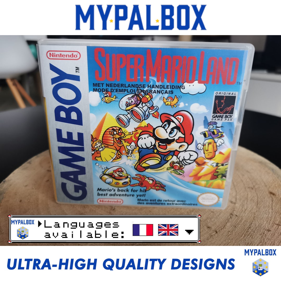 Ds Game Case for Supermarioland (french / English) | Mario Land Gamebox ...