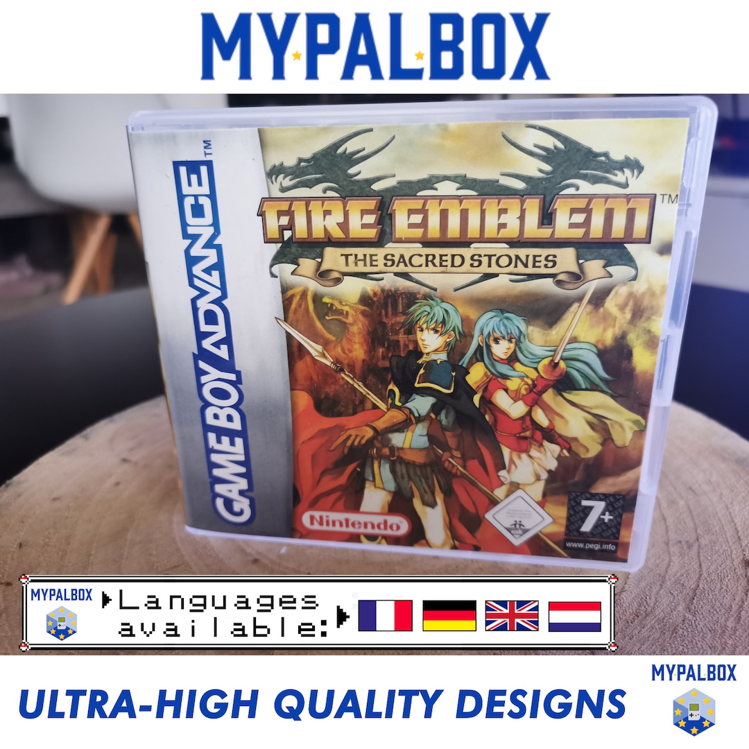 Ds Game Case for Fire Emblem the Sacred Stones on GBA (PAL) | FE8 ...