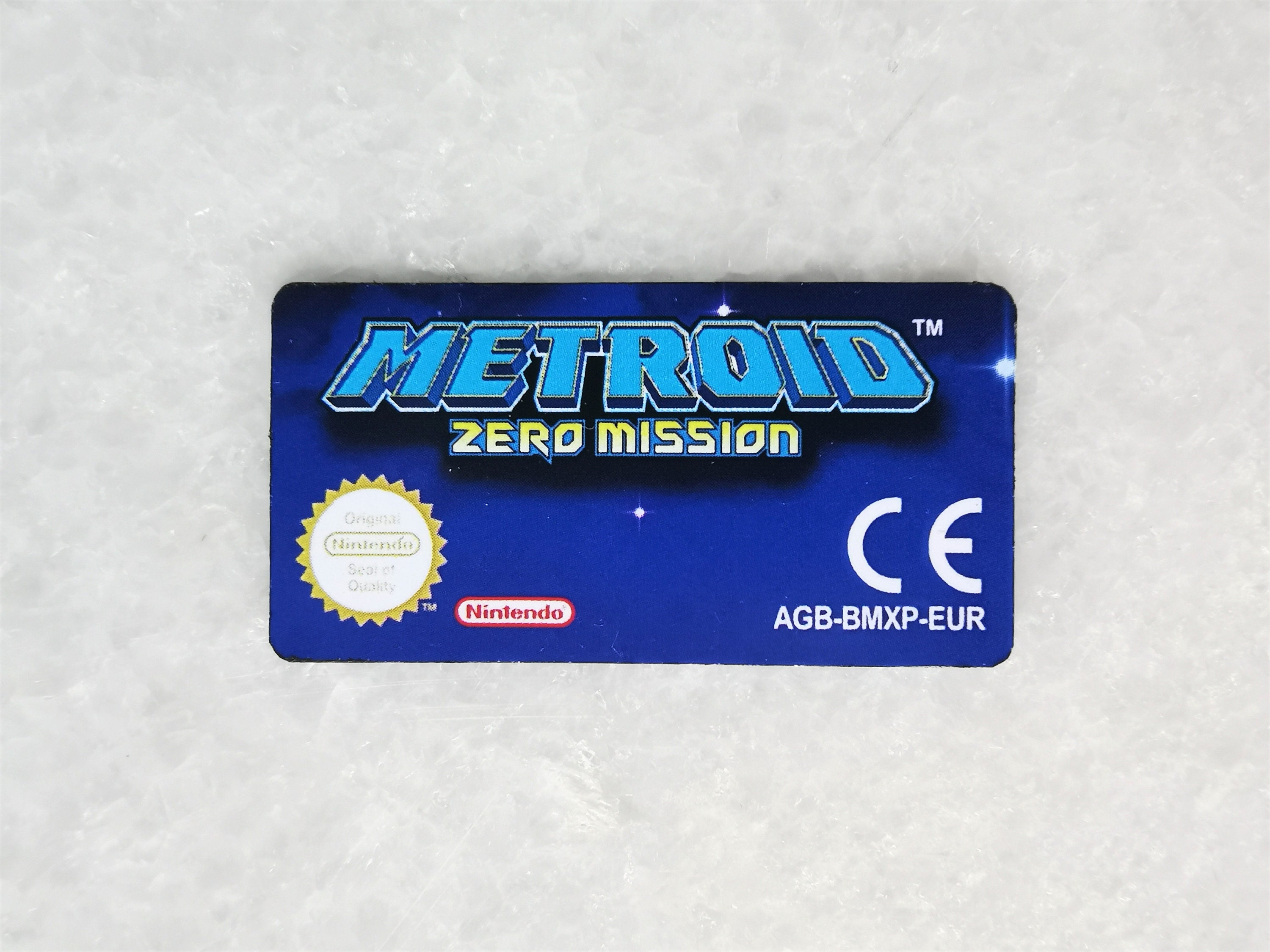 Classic / Holo Gba Label for Metroid Zero Mission (PAL/USA) on Gameboy ...
