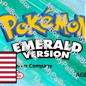 Holographic Gameboy Label for Pokémon Emerald (PAL/USA/JAP) | Highest ...