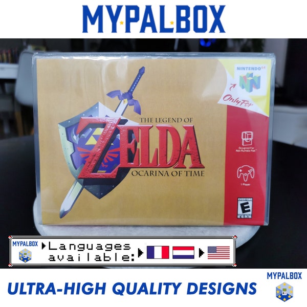 Nintendo 64 Ocarina of Time - Etsy