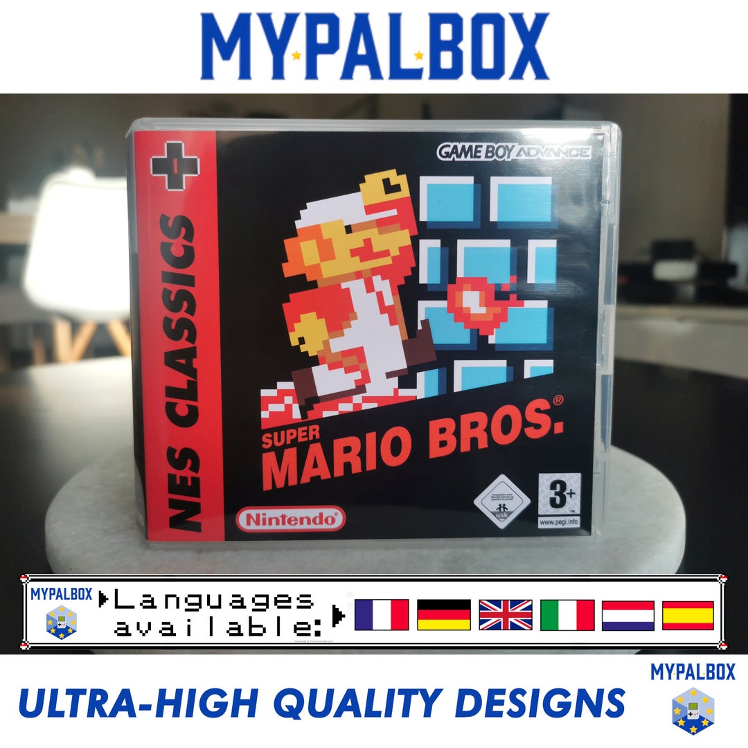 Ds Game Case for Super Mario Bros. NES Classics (PAL)| Custom Box for ...