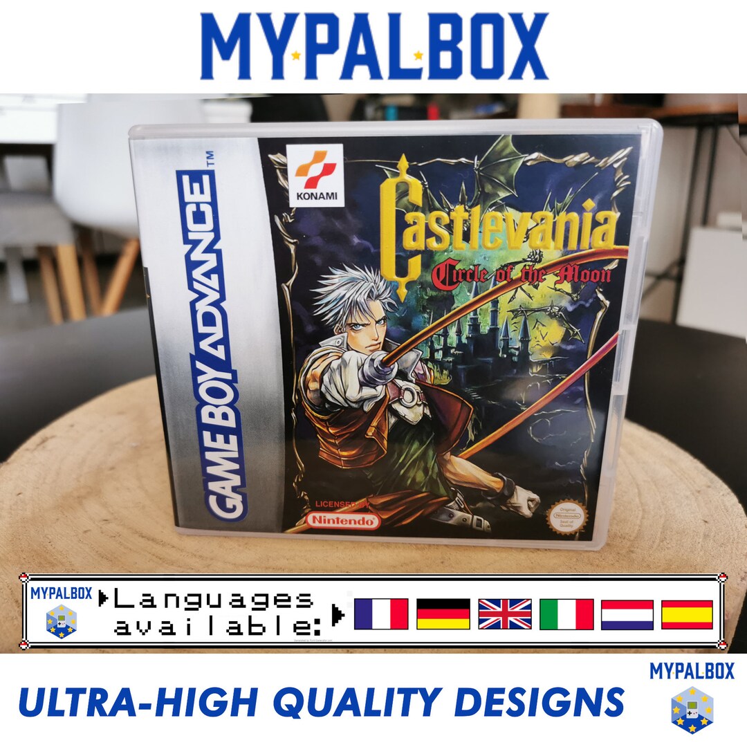 Ds Game Case for Castlevania : Circle of the Moon (PAL) | Retro ...