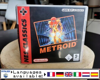 Gameboy Game Case Metroid - Etsy