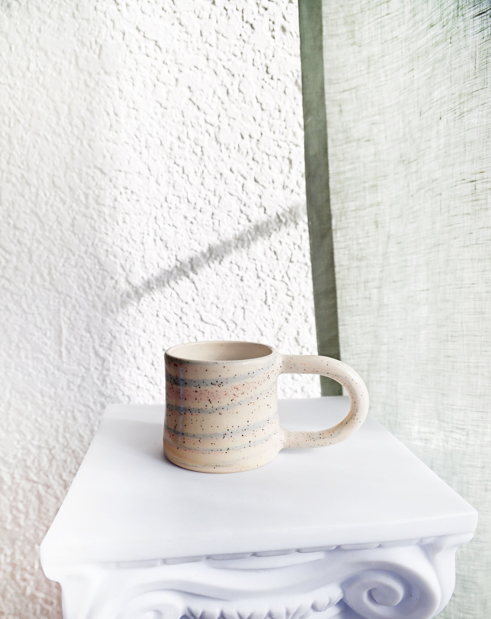 Ceramic Handmade Speckled Clay Pastel Color Mix Mug - Etsy