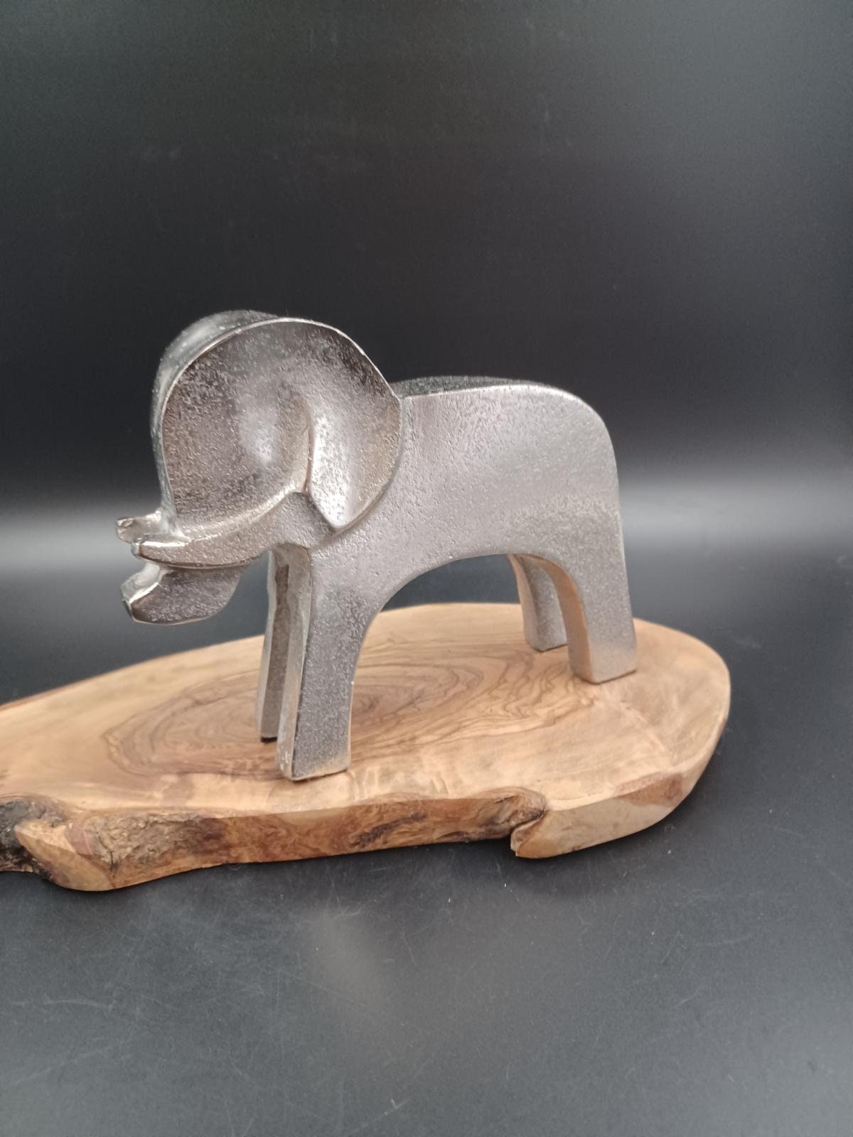 Modernist Metal/alum Elephant Sculpture - 5.25"t X 6.25"l - Etsy