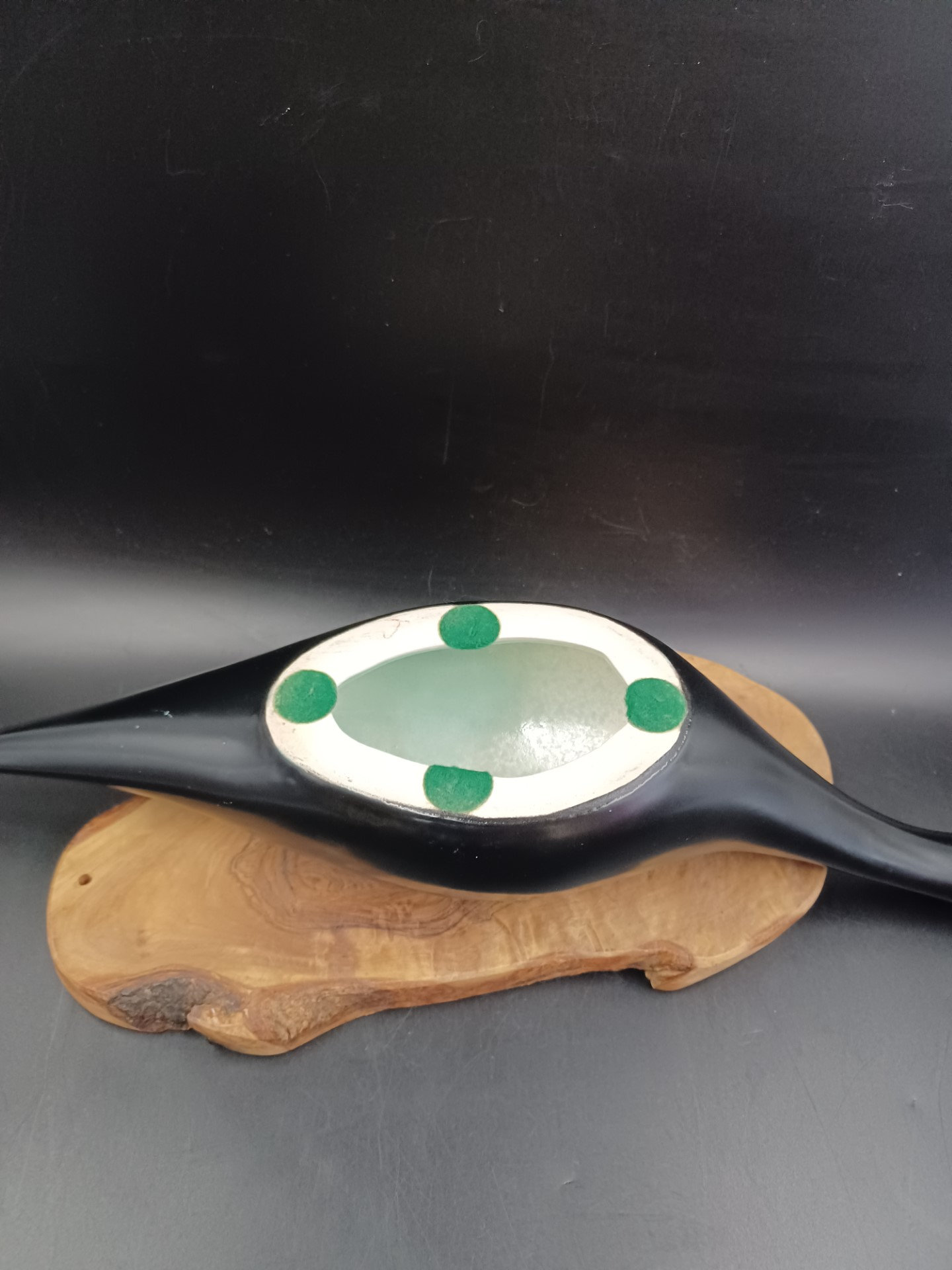 Vintage Rare Jaru Pottery Black Modernist Bird 5t X 19l X 3.5w - Etsy