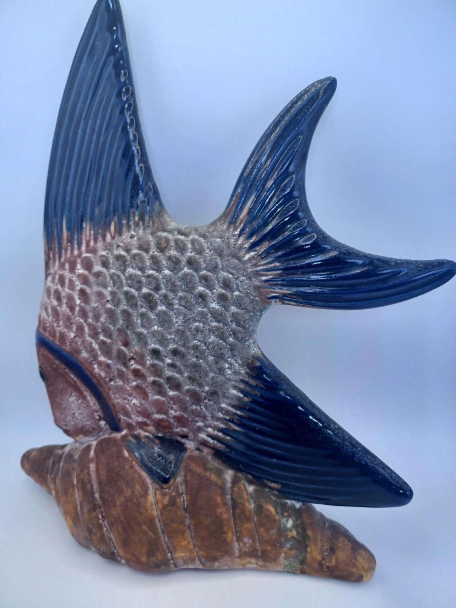 Mexican Pottery Clay Fish 9.5t X 8w - Etsy