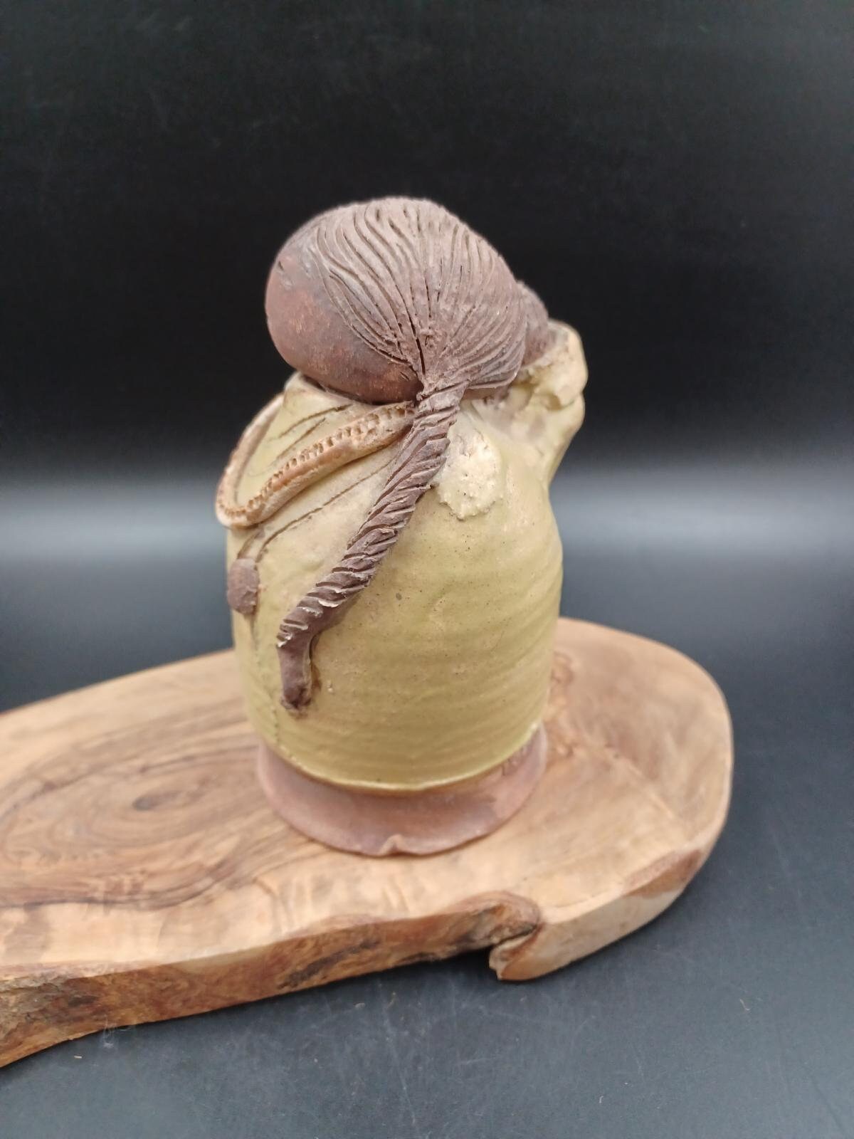 Vintage Val Knight Pottery Sculpture 5.75t X 4.75w - Etsy