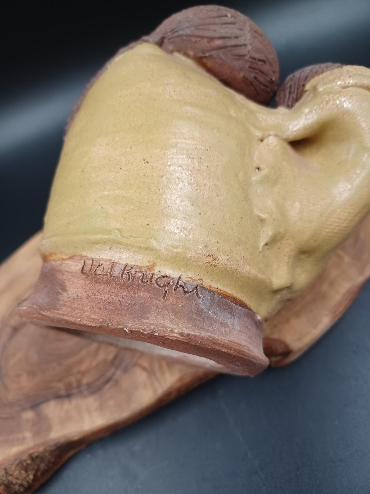 Vintage Val Knight Pottery Sculpture 5.75t X 4.75w - Etsy