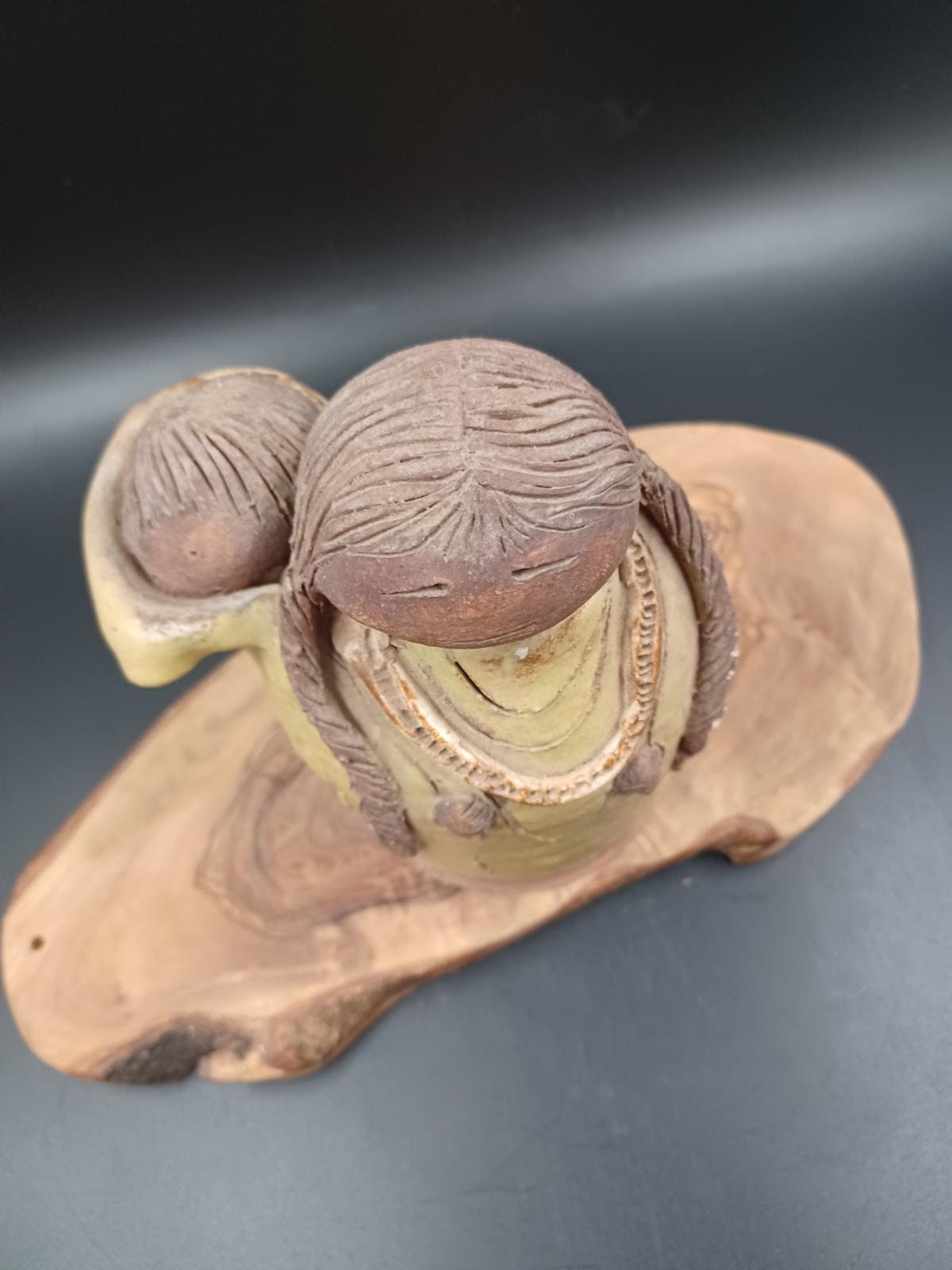 Vintage Val Knight Pottery Sculpture 5.75t X 4.75w - Etsy