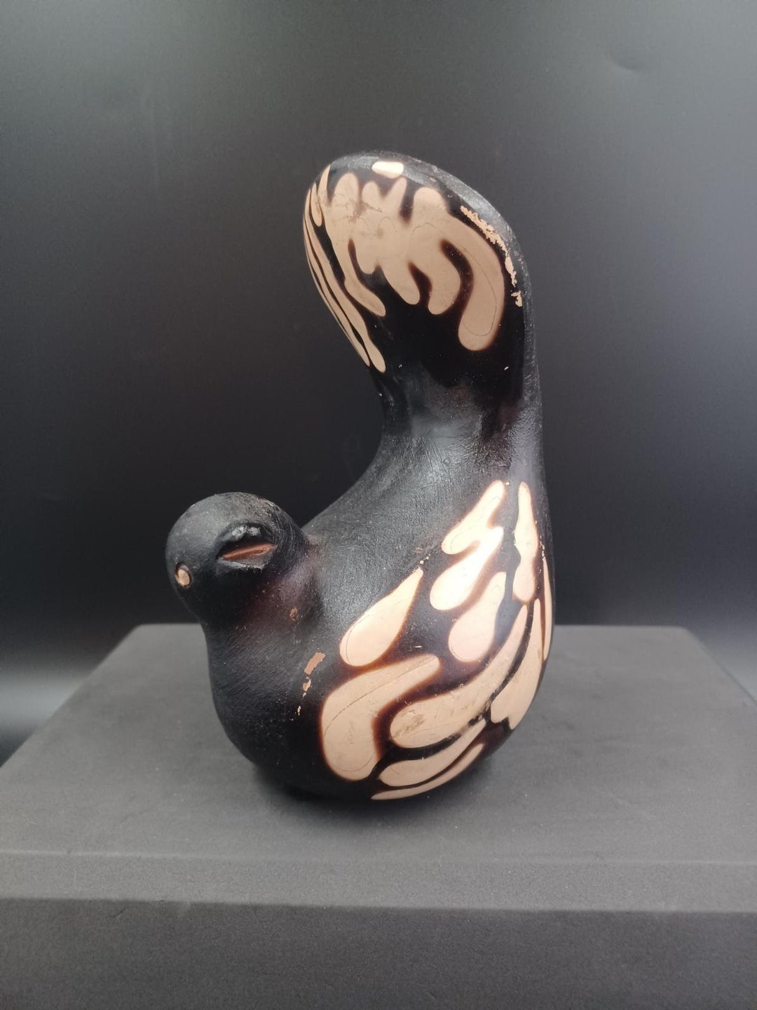 Chulucanas Peru Pottery Bird Dove Figurine Signed Ernesto - Etsy