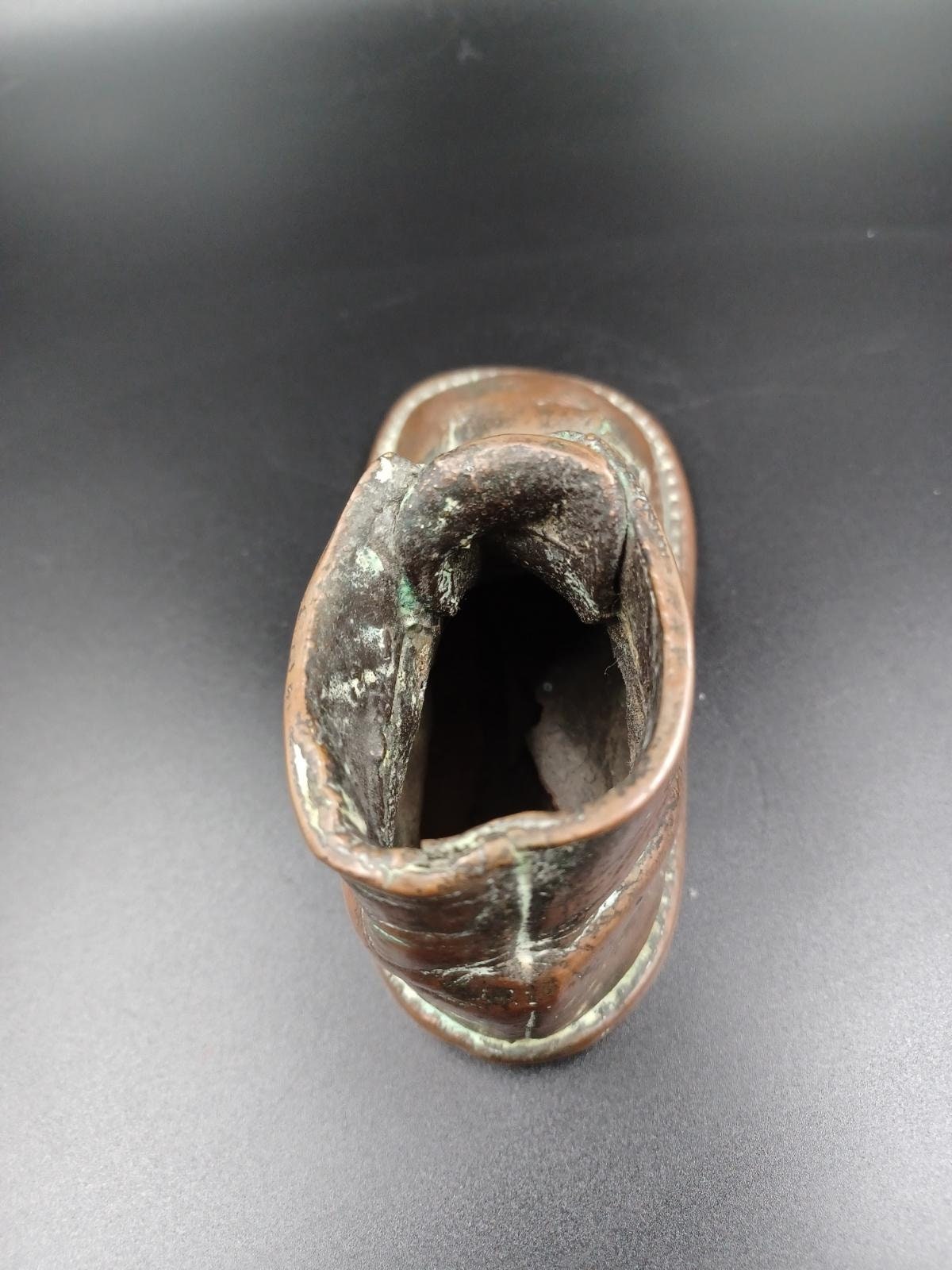 Vintage Bronze Dipped Baby Shoe/sculpture 2.5t X - Etsy
