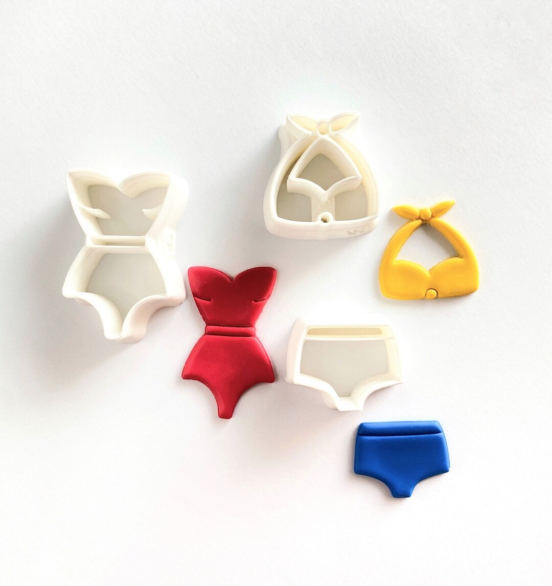 Swimsuit Polymer Clay Cutter Bikini Clay Cutter Jewelry Cutter - Etsy