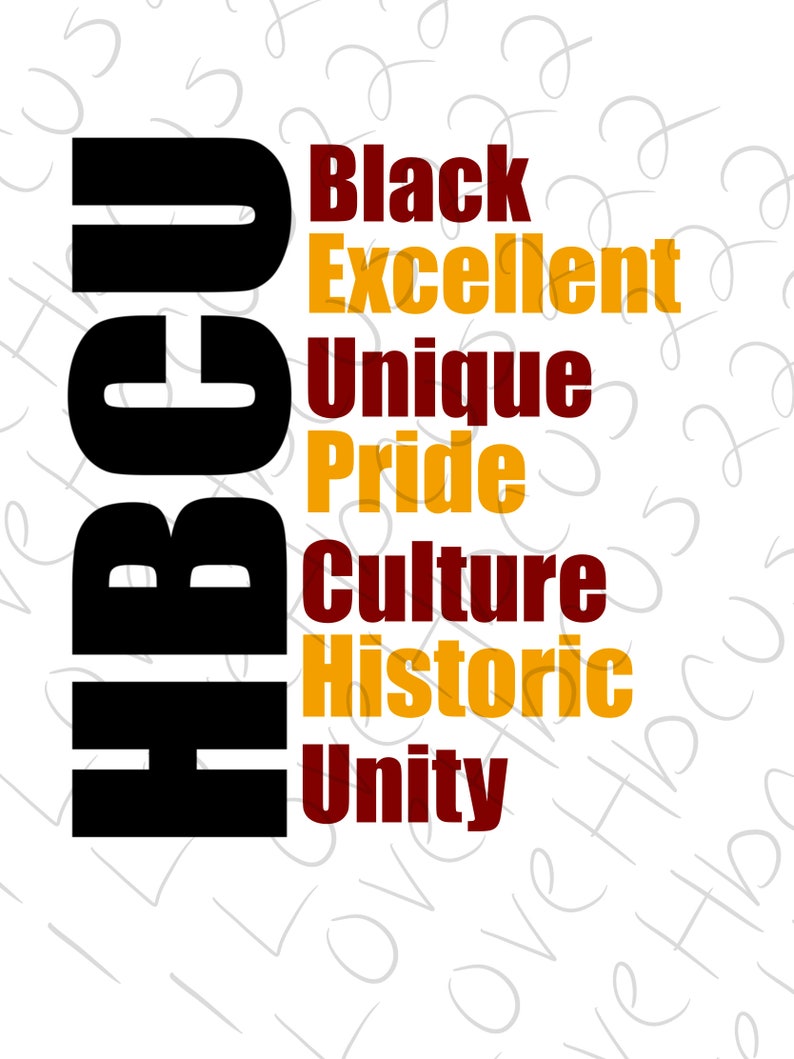 Hbcu/gold and Red Svg and Png - Etsy