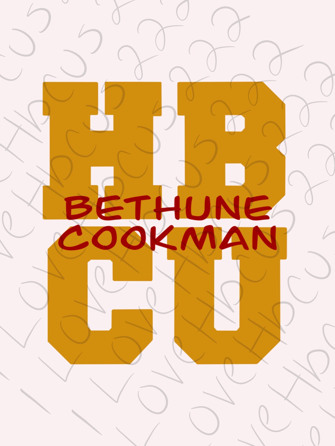 Bethune Cookman/hbcu Svg and Png - Etsy