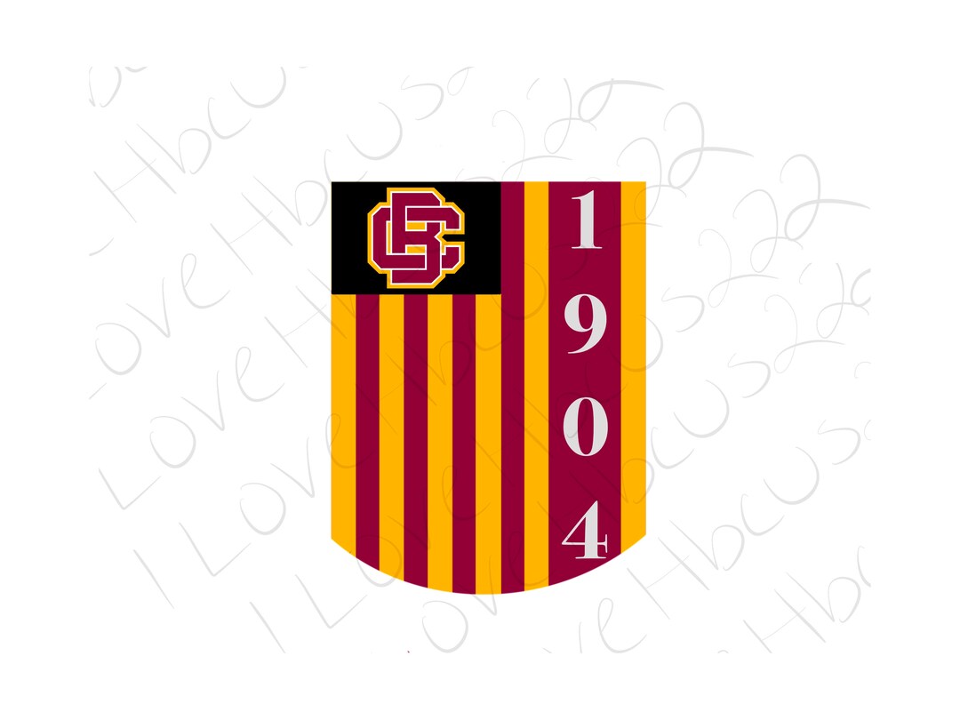 Bethune Cookman Flag Svg and Png - Etsy