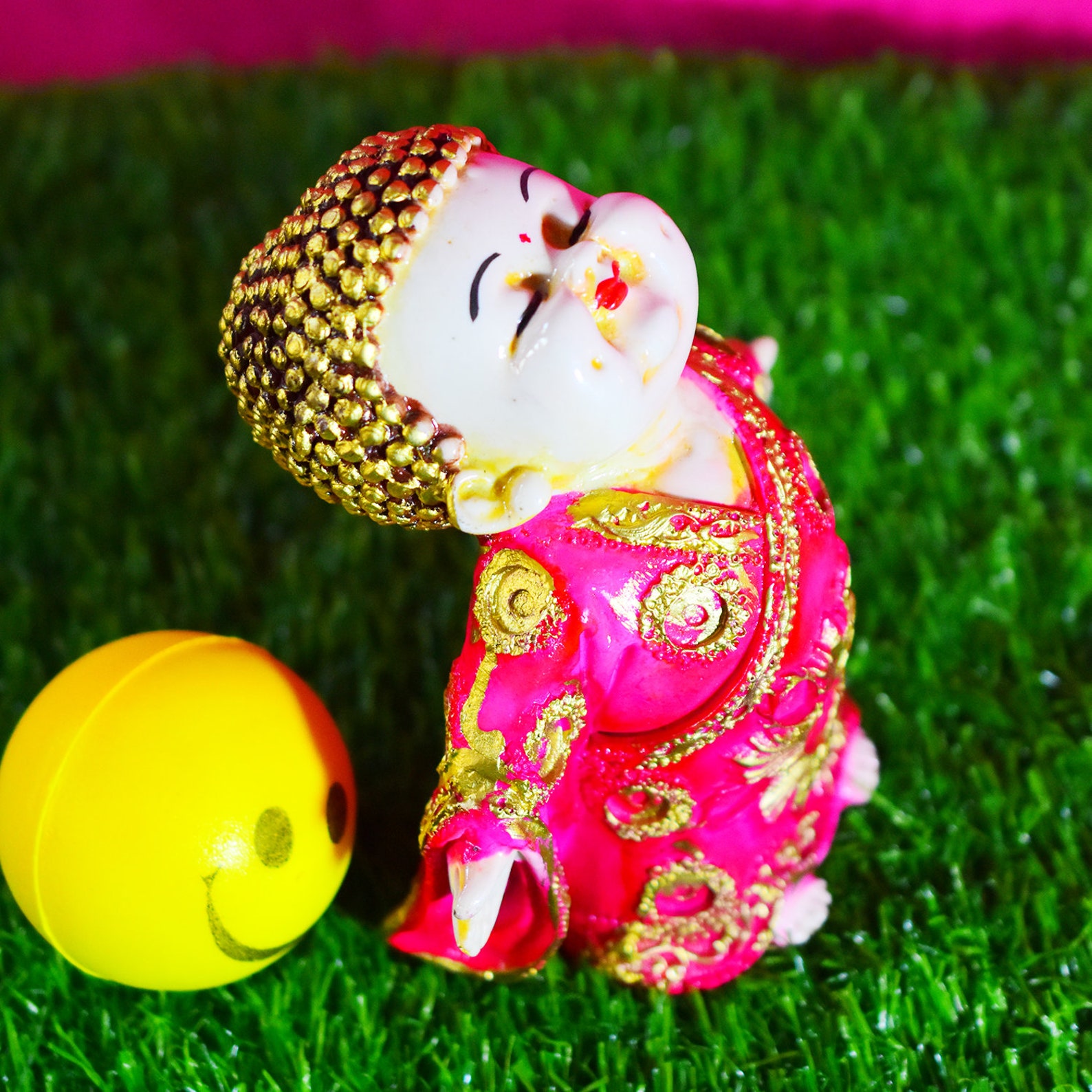 Handcrafted Baby Buddha Statue Table Top Décor Handmade Buddhism Thai ...