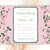 Grandmillennial Blue Ginger Jar Invitation Classic Blue Bamboo Border ...