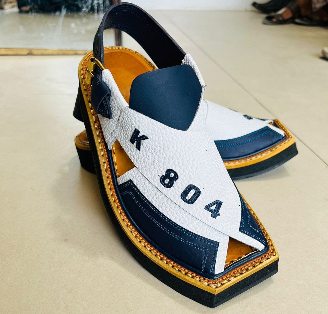 Mens and Women Handmade Kaptaan Chappal, Special 804 Chappal, Qaidi 804 ...