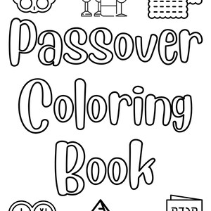 Jewish Holiday Coloring Pages: Rosh Hashanah, Passover, Hanukkah ...
