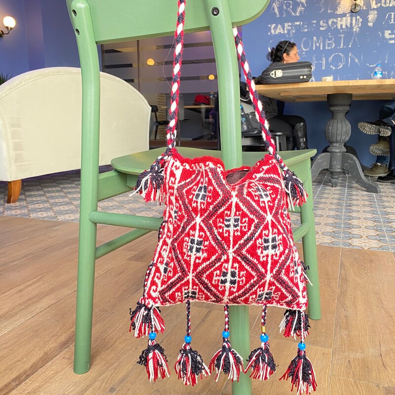 Woven Cotton Bag - Etsy